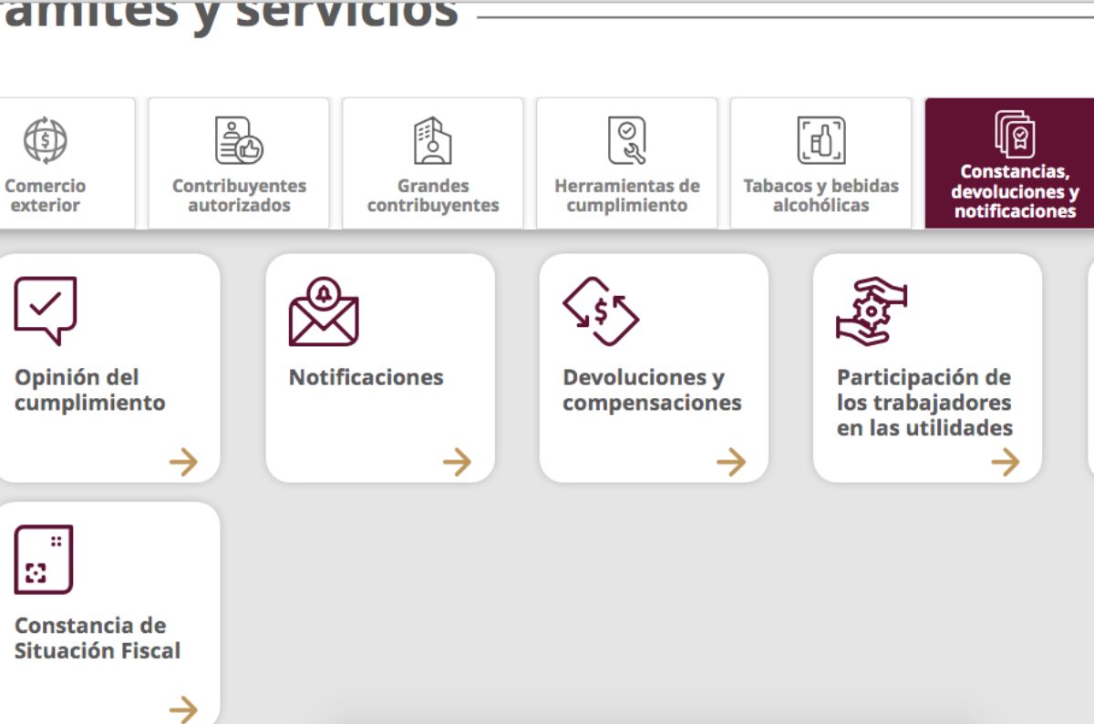 Así puedes sacar tu Constancia de Situación Fiscal en el…